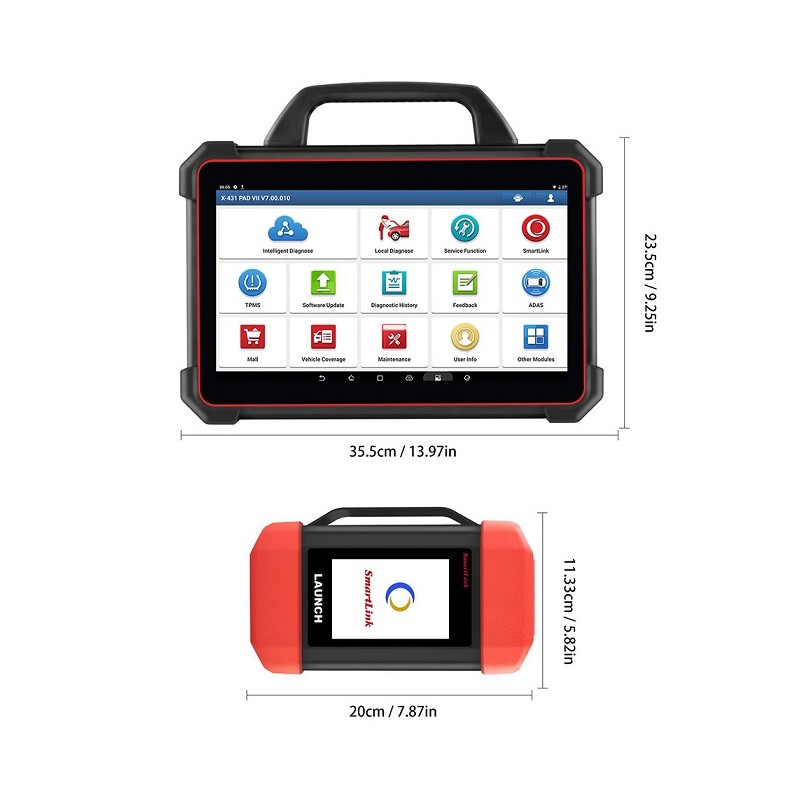 Tester auto Launch x431 PAD 7 + X-Prog3 2023